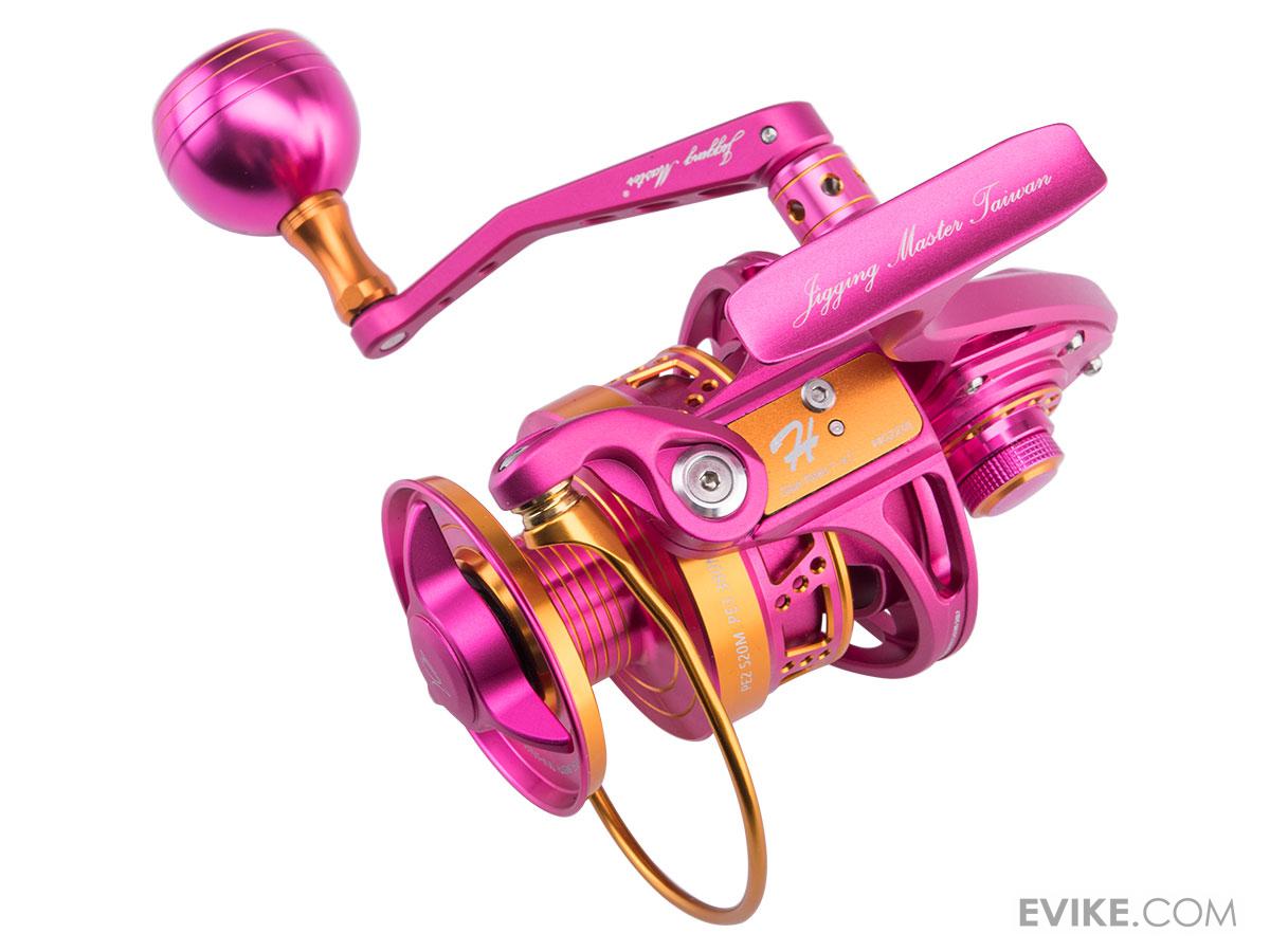 Jigging Master Monster Game Spinning Fishing Reel (Model: 5000H / Pink ...