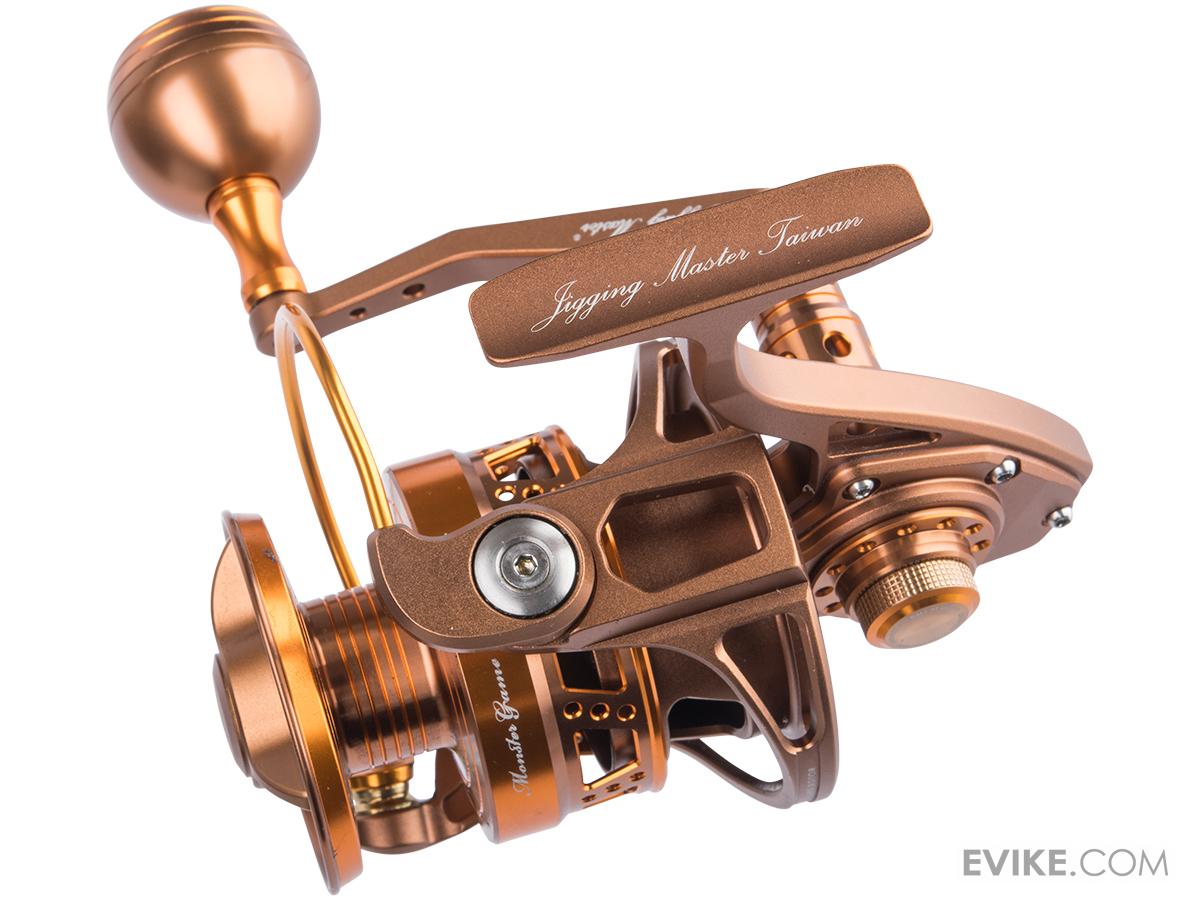 Jigging Master Monster Game Spinning Fishing Reel w/ Round Knob (Model ...