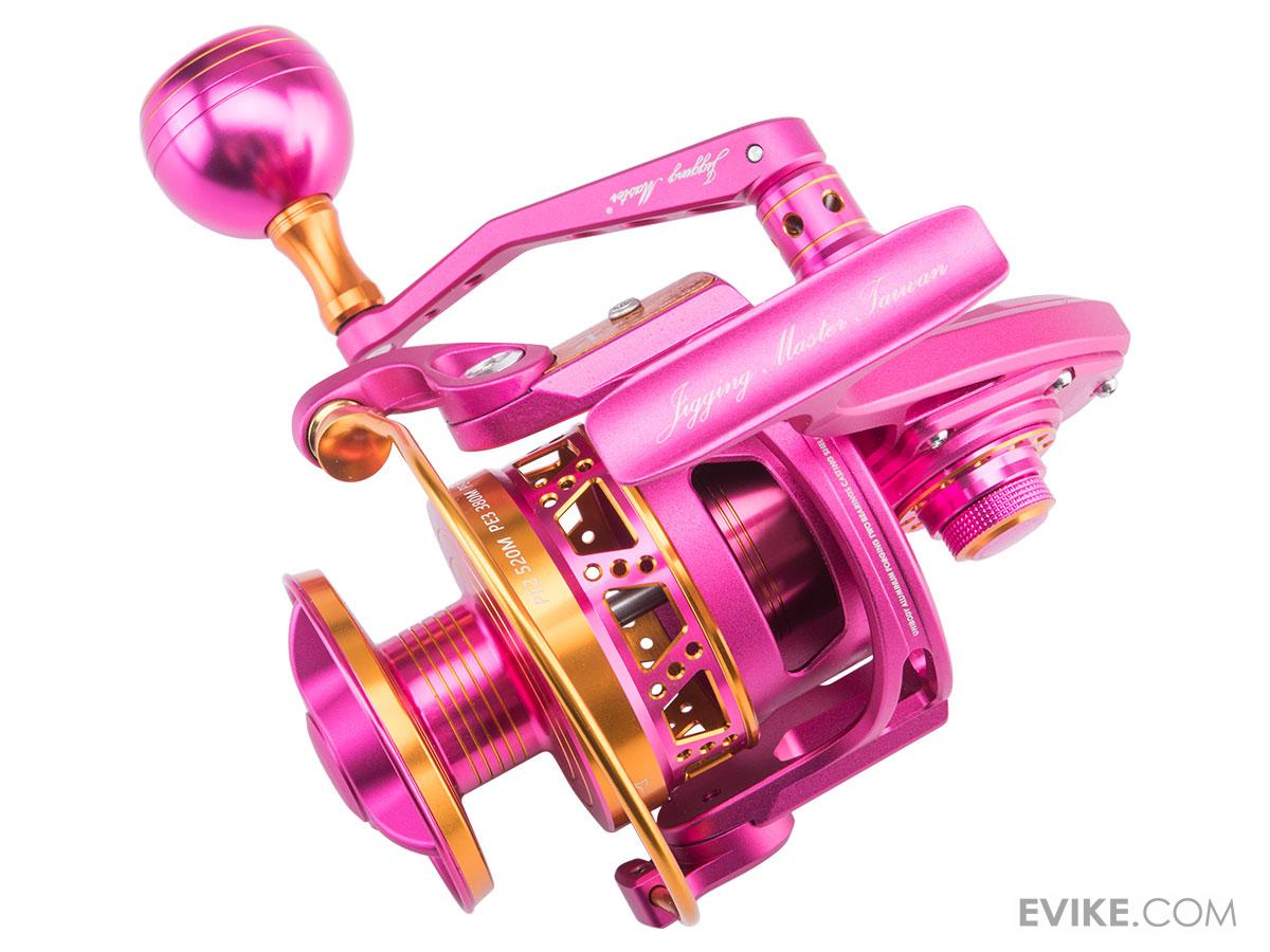 Jigging Master Monster Game Spinning Fishing Reel (Model: 5000XH / Pink ...