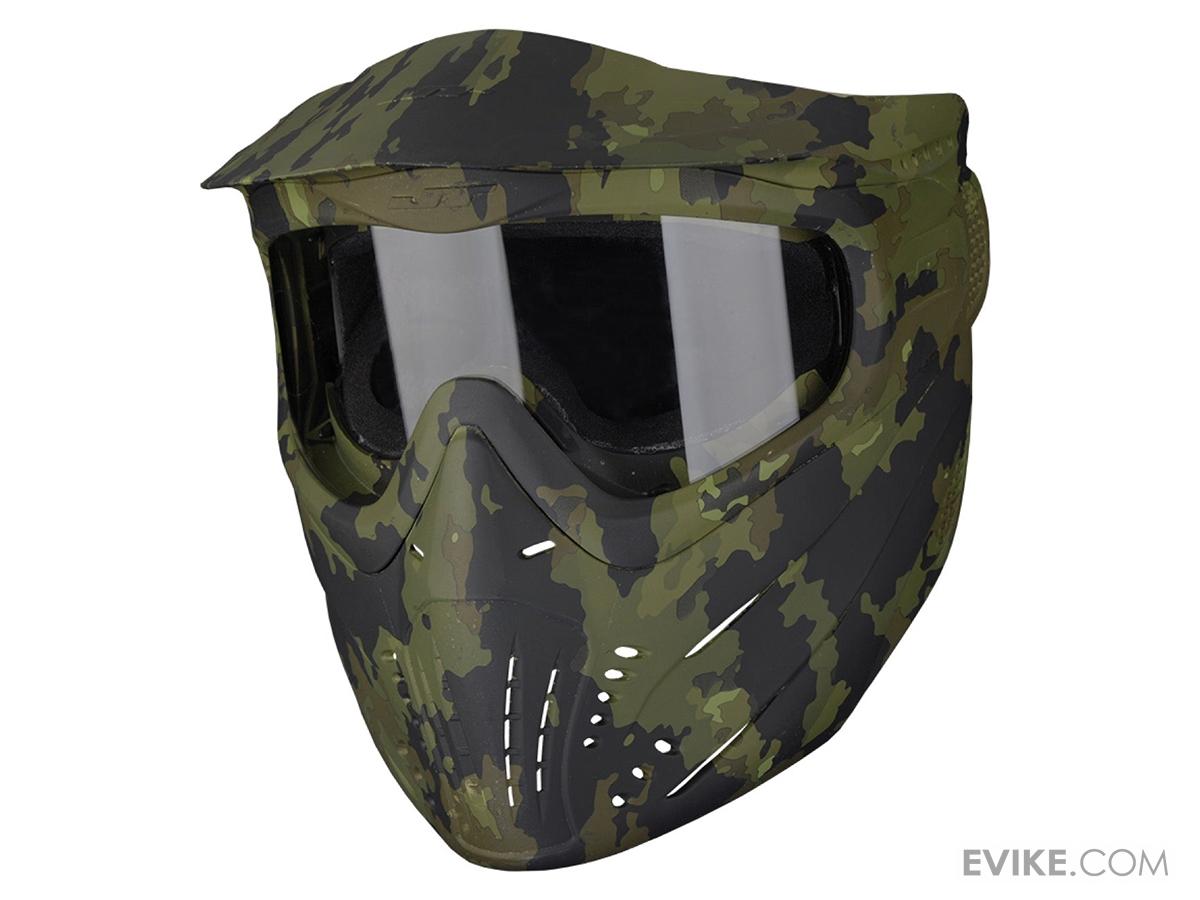 JT Premise Full Seal Airsoft/Paintball Mask (Color: Camo / Clear ...