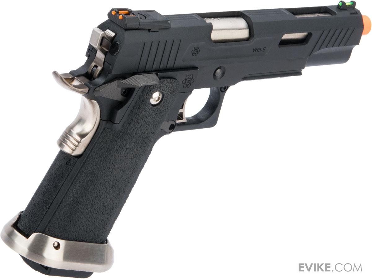 WE-Tech Hi-Capa T-Rex Competition Pistol (Model: 5.1 / Black w/ Maple ...