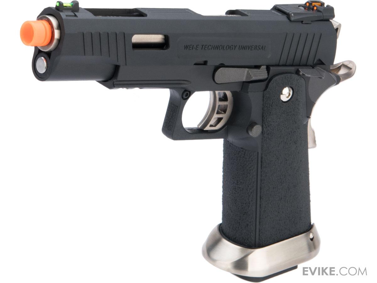 WE-Tech Hi-Capa T-Rex Competition Pistol (Model: 5.1 / Black w/ Maple ...