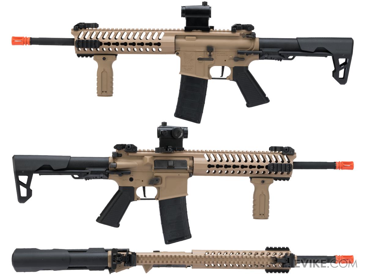 King Arms TWS M4 Striker Ultra Grade II Airsoft AEG Rifle (Color: Dark ...