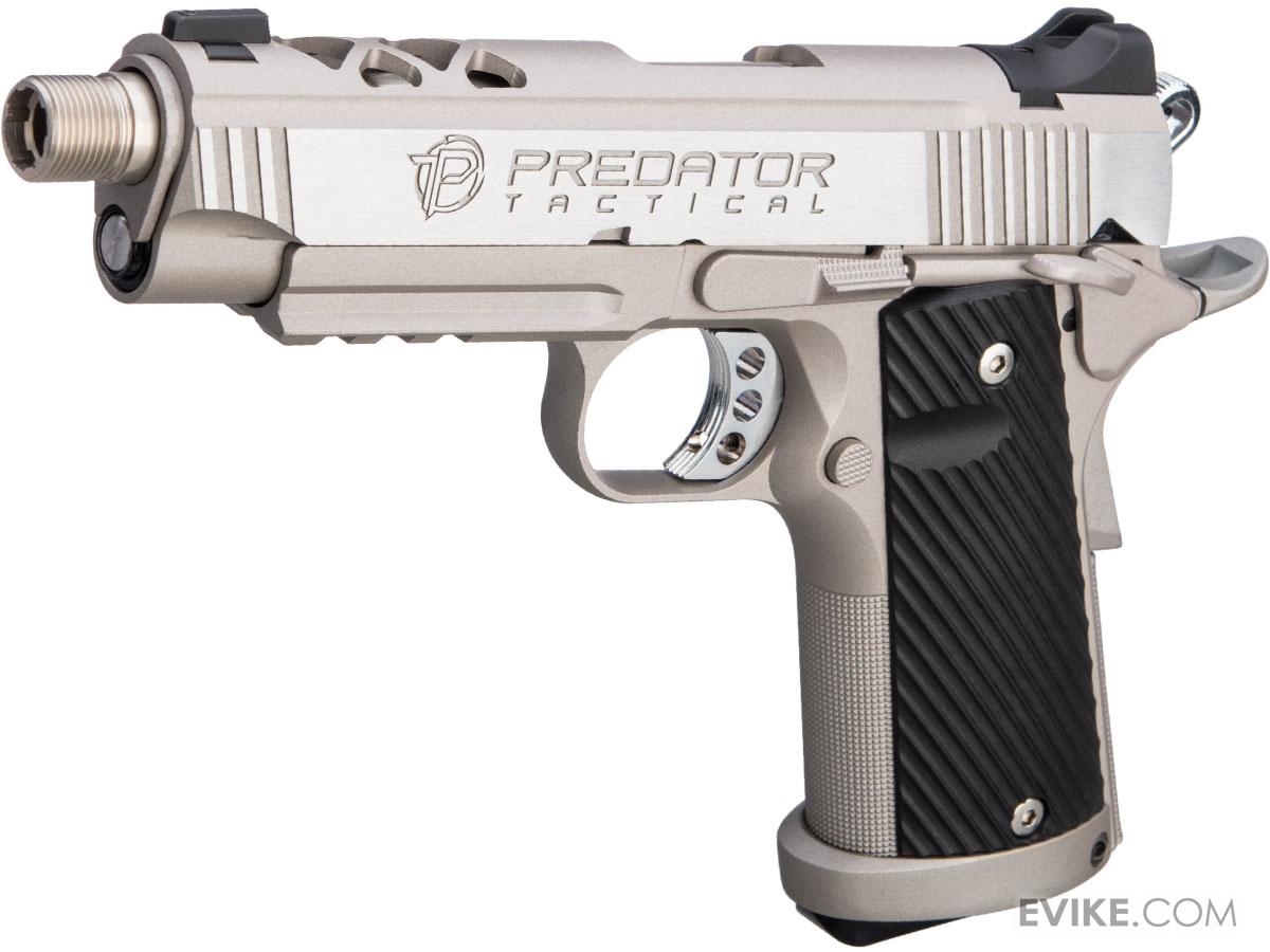 Predator Tactical Night Shrike Gas Blowback 1911 Pistol by King Arms ...