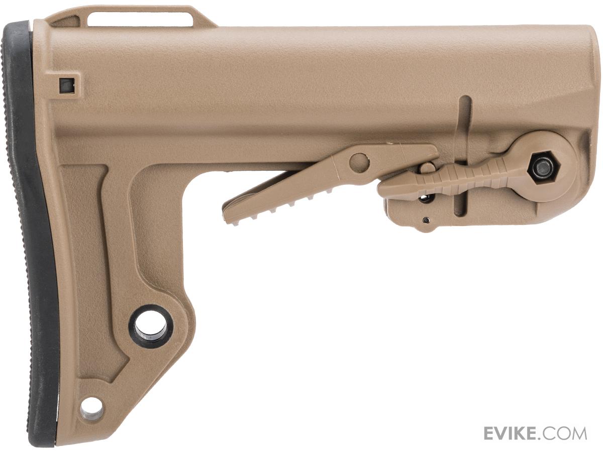 King Arms TWS Type 4 Adjustable Tactical Stock w/ Locking Lever for M4 ...