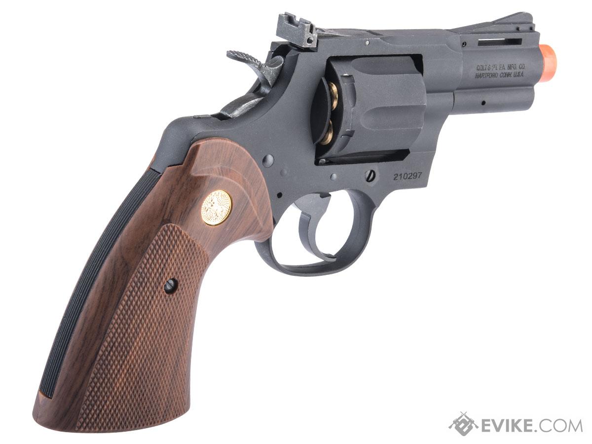 Cybergun Colt Licensed Python .357 Magnum Airsoft Revolver by King Arms ...