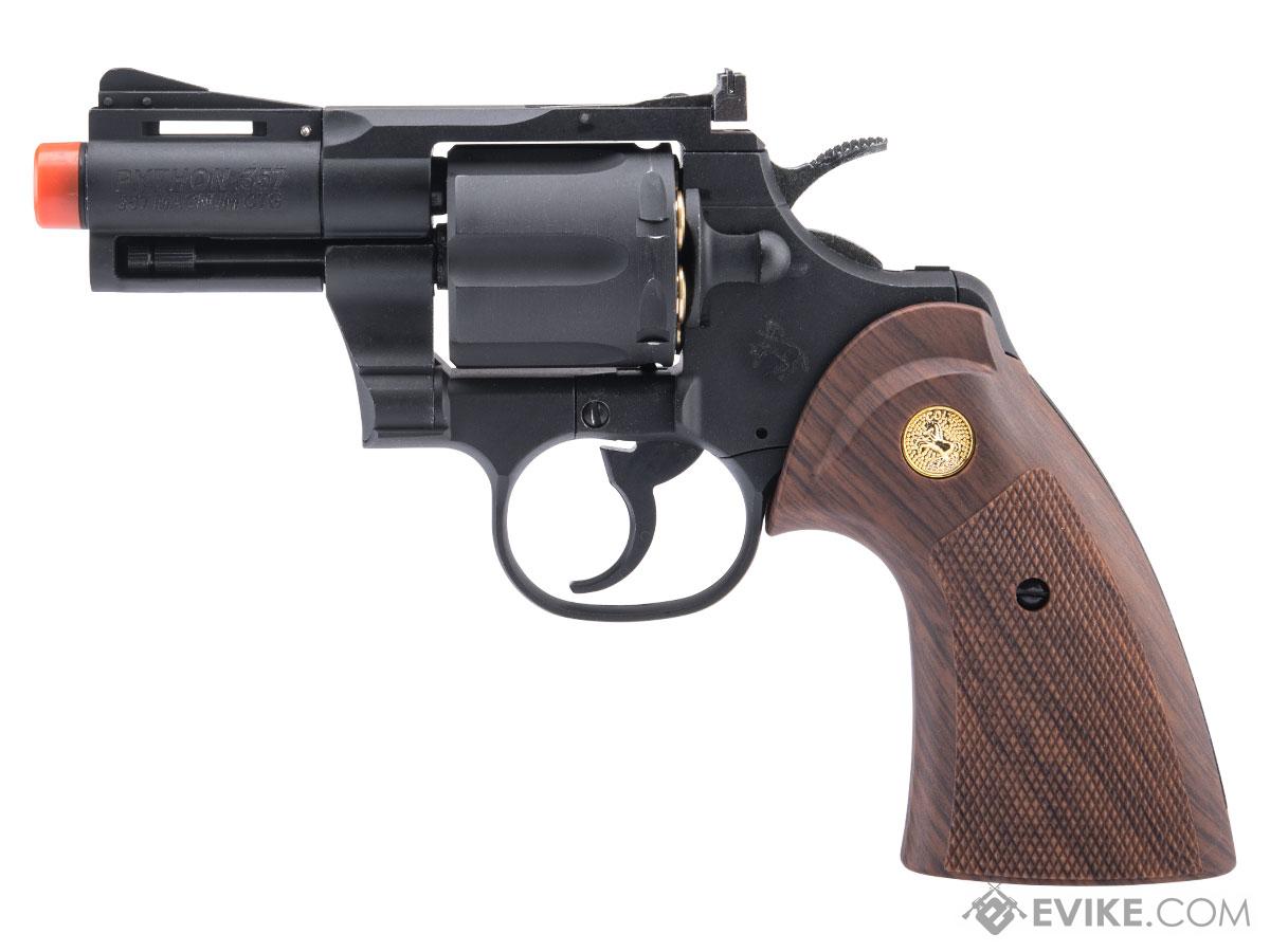 Cybergun Colt Licensed Python .357 Magnum Airsoft Revolver by King Arms ...