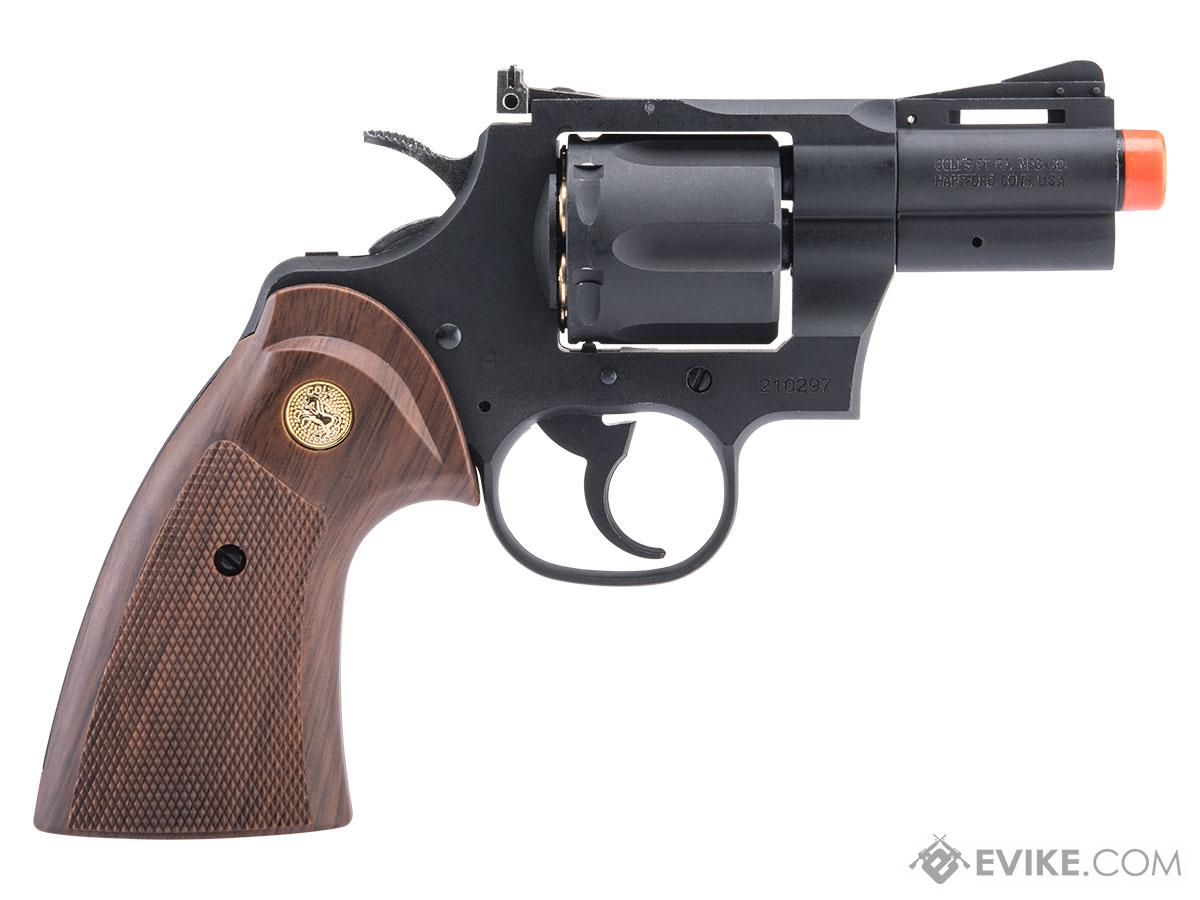 Cybergun Colt Licensed Python .357 Magnum Airsoft Revolver by King Arms ...