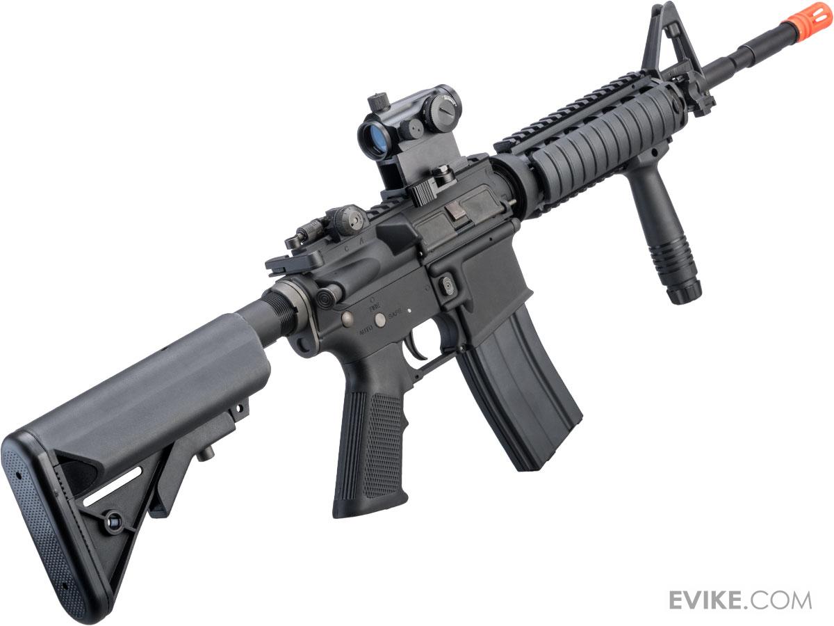 King Arms Full Metal M4A1 RIS Airsoft AEG Rifle w/ Advanced MOSFET ...