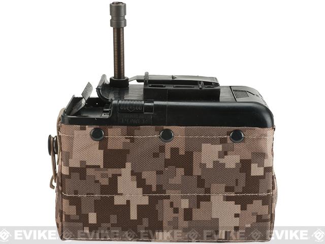 Matrix) 1200rd Electric Box Magazine for LMG Machine Gun (Color ...