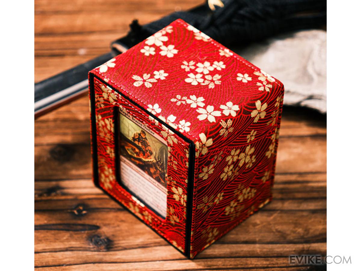 KakapopoTCG The Shogun Deckimono Playing Card Deck Box (Color: Blood ...