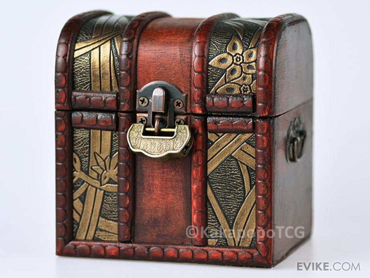KakapopoTCG The Elven Chest Lockable Playing Card & Dice Box (Model ...