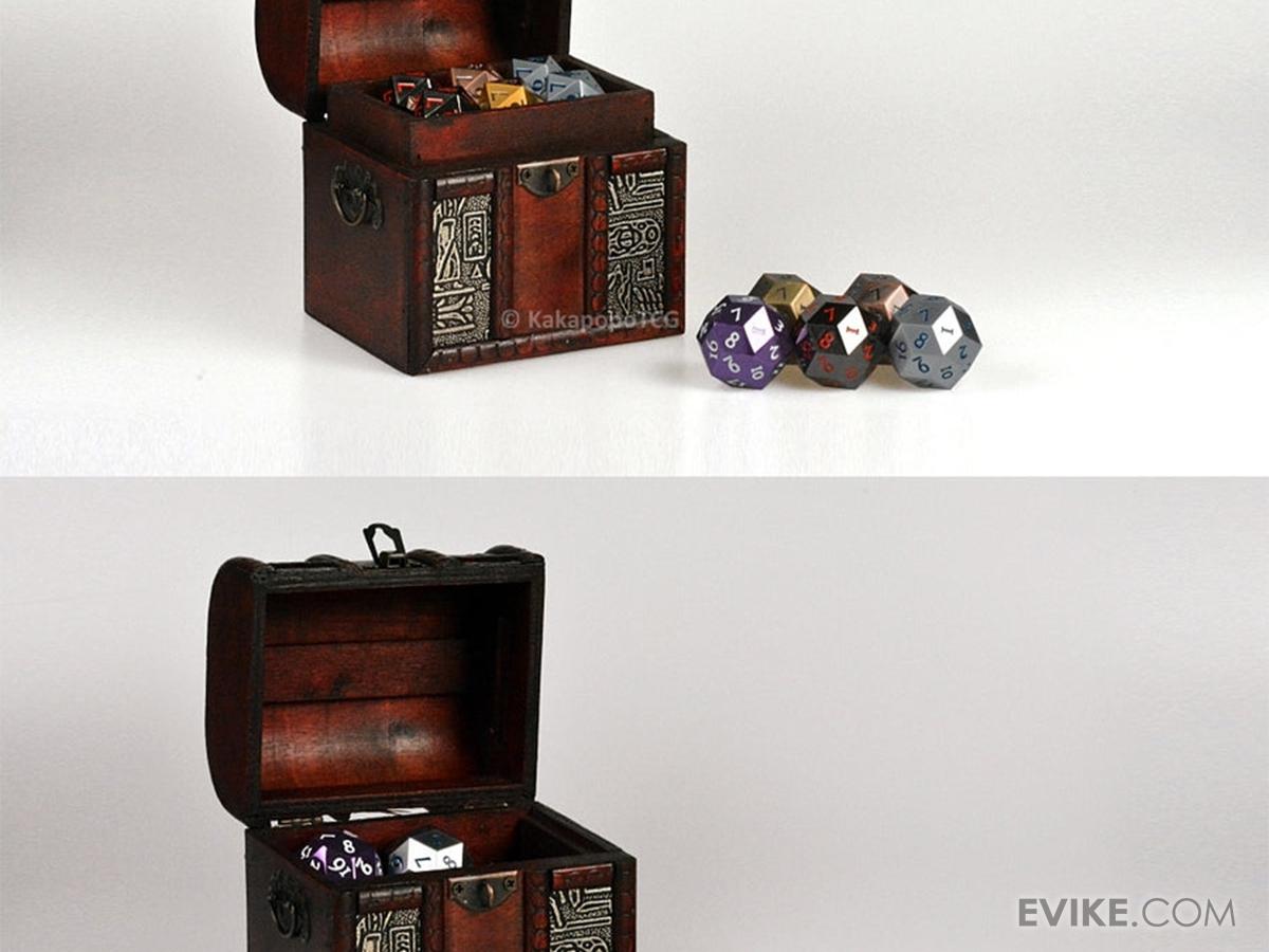 KakapopoTCG The Elven Chest Lockable Playing Card & Dice Box (Model ...