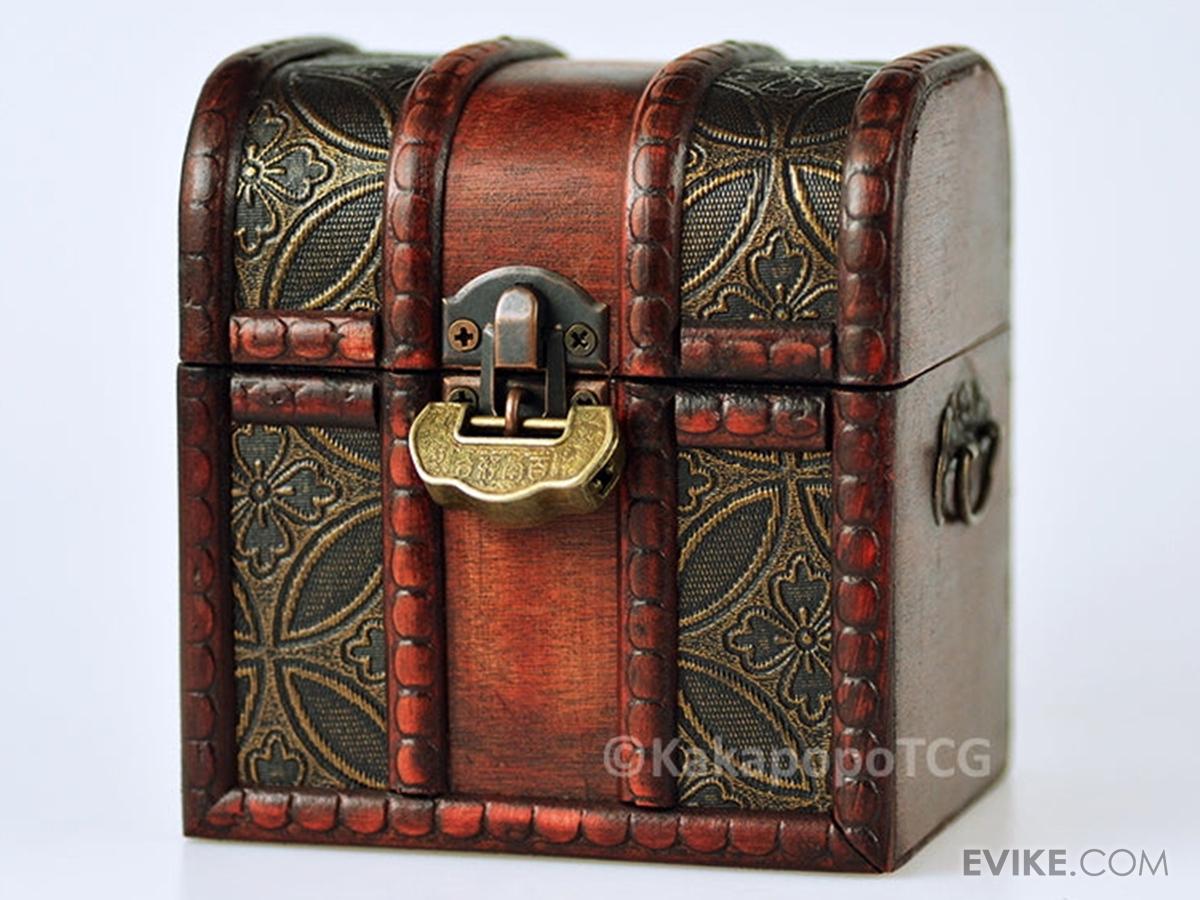 KakapopoTCG The Elven Chest Lockable Playing Card & Dice Box (Model ...