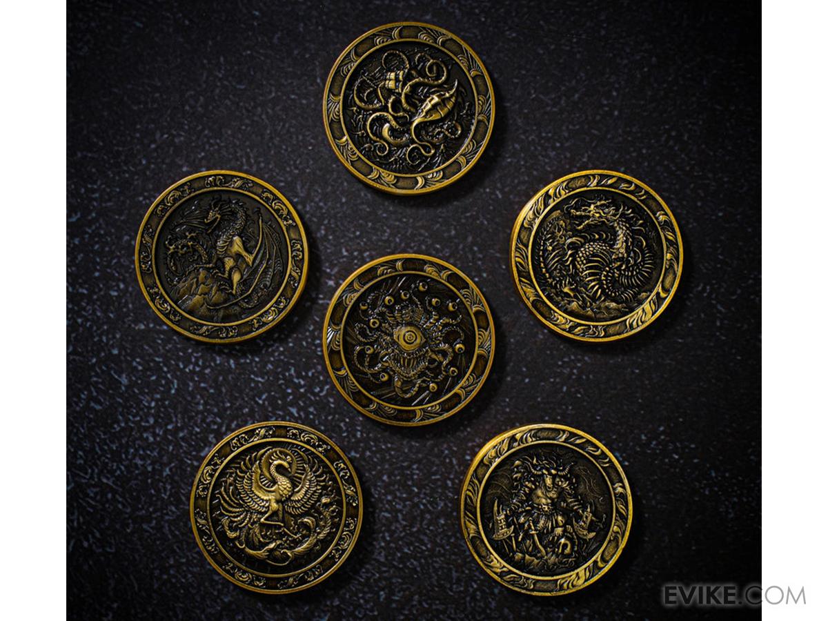 KakapopoTCG Monster Coin Set of 6 (Color: Gold), MORE, Collectibles ...
