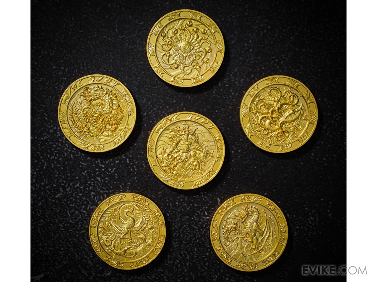 KakapopoTCG Monster Coin Set of 6 (Color: Bright Gold), MORE ...