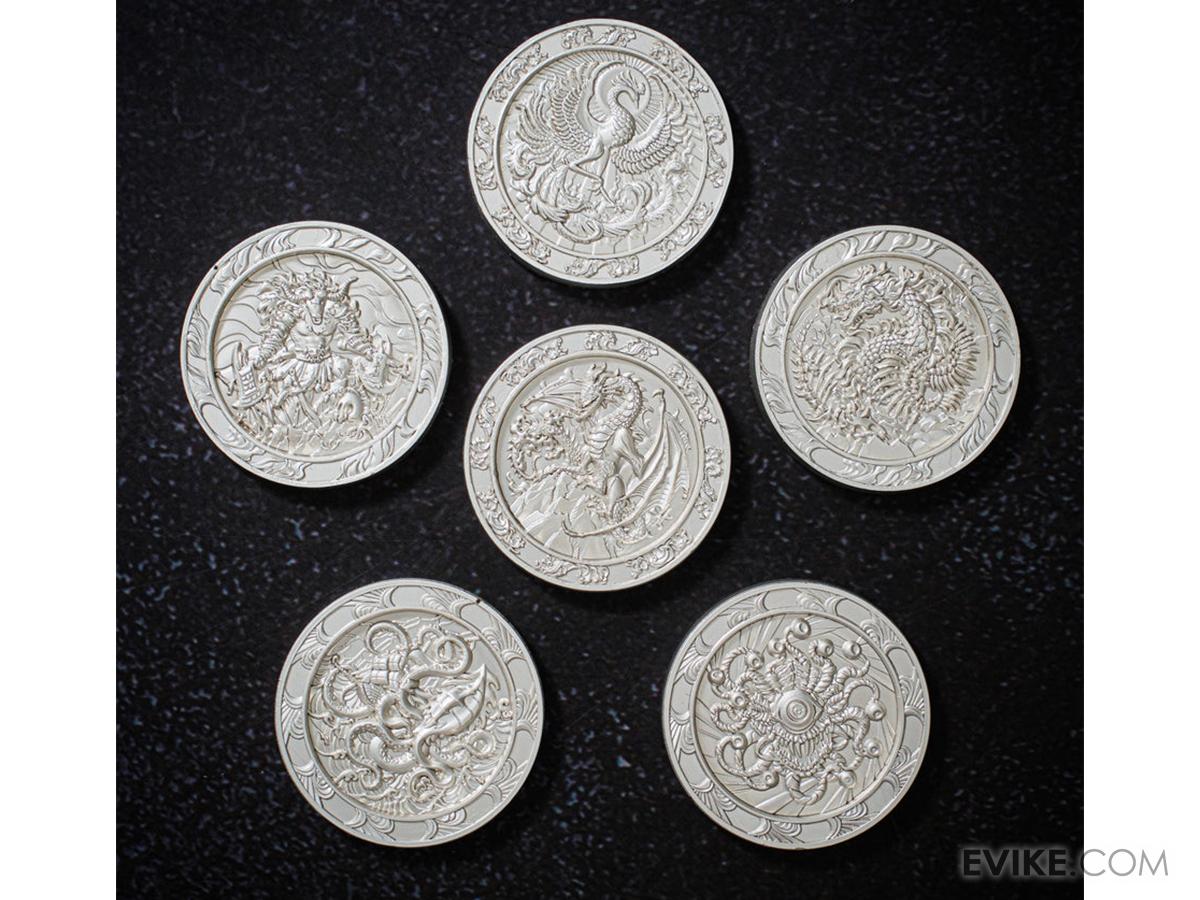 KakapopoTCG Monster Coin Set of 6 (Color: Silver), MORE, Collectibles ...