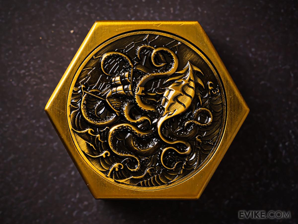 KakapopoTCG Metal Dice Box (Model: Kraken's Nest / Gold), MORE ...
