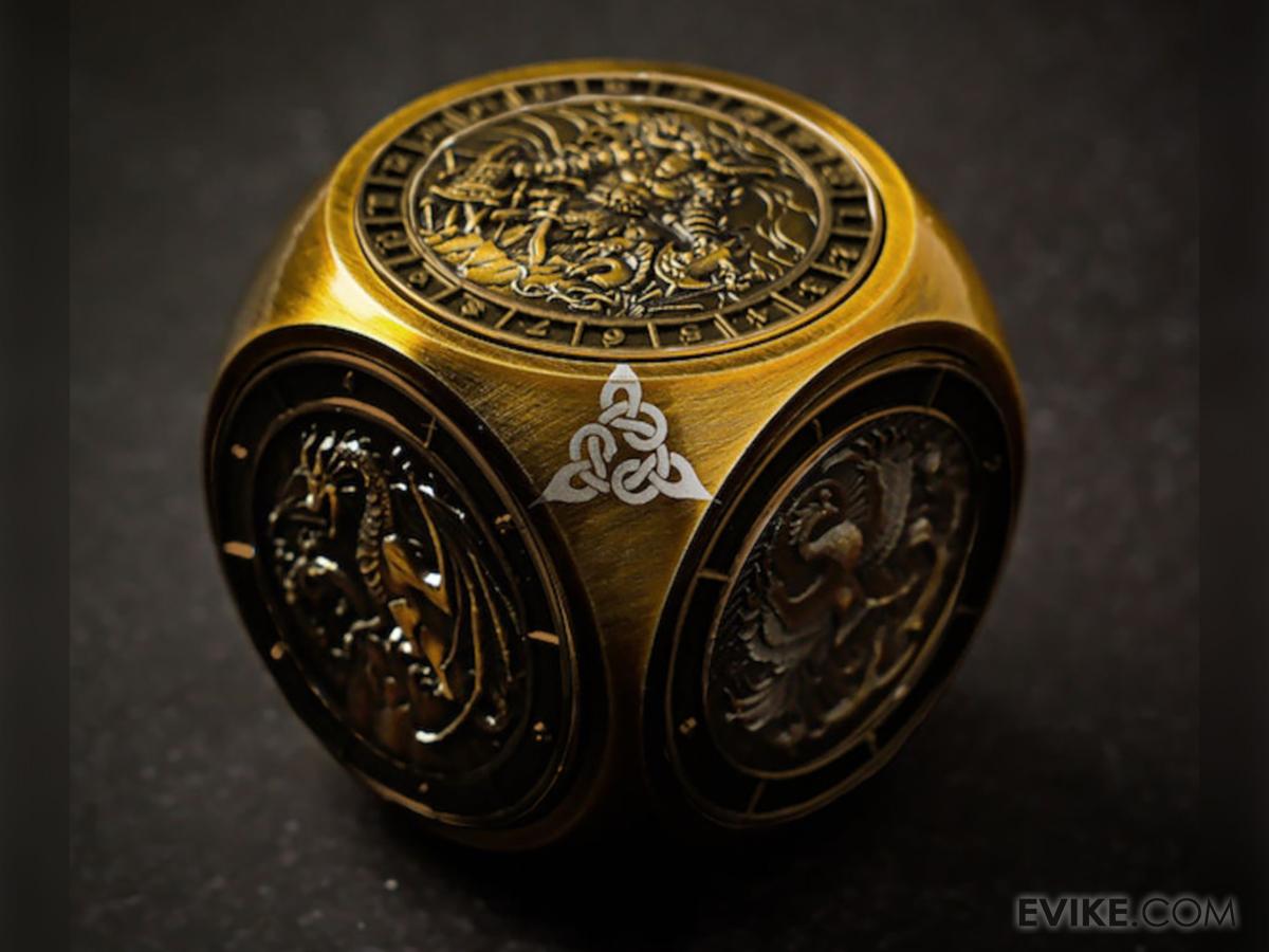 KakapopoTCG Lord Of The Dice Multi-Face Spinner Die (Color: Gold), MORE ...
