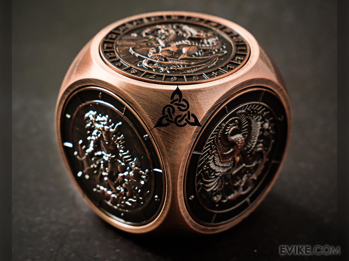 KakapopoTCG Lord Of The Dice Multi-Face Spinner Die (Color: Bronze ...