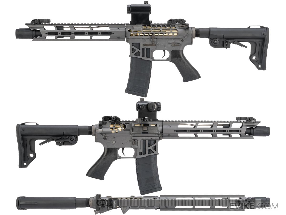 King Arms TWS M4 Ver. 2 Limited Edition Skeletonized Rifle w/ M-LOK ...