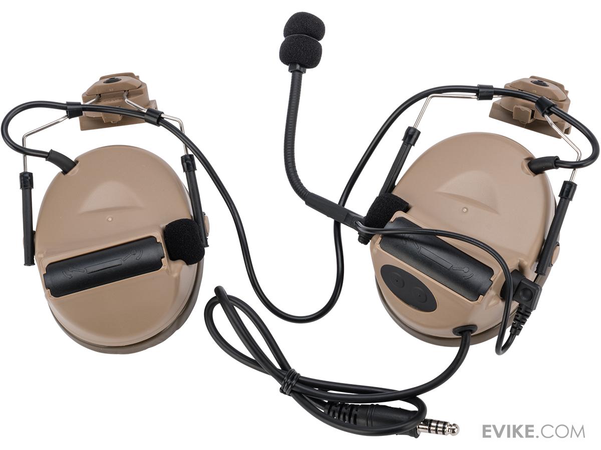 Element Z031 Military Style Noise Canceling Headset for FAST Helmets ...