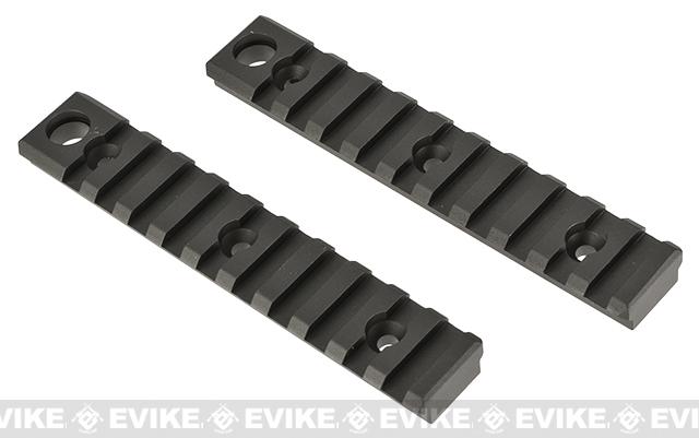 G&P CNC Aluminum Keymod Rail Section (Size: Medium), Accessories ...