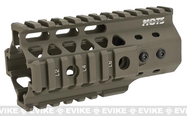 G&P MOTS 5" RAS Rail System for M4 / M16 Series Airsoft Rifles (Color ...