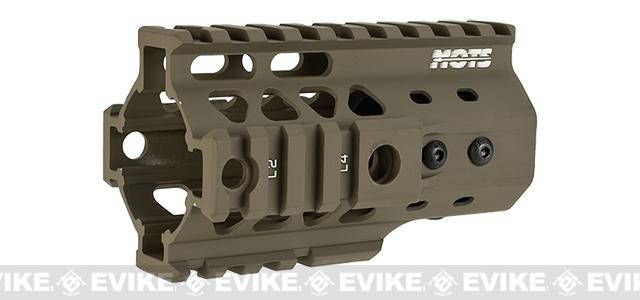 G&P MOTS 4" RAS Rail System for M4 / M16 Series Airsoft Rifles (Color ...