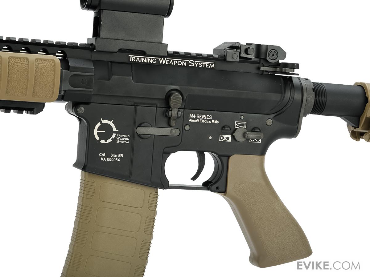 King Arms TWS M4 VIS Airsoft AEG (Color: Desert / CQB), Airsoft Guns ...