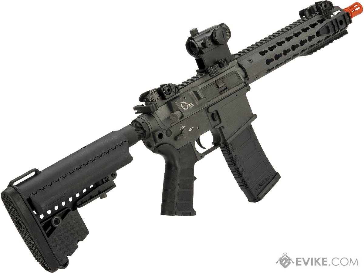King Arms TWS M4 CQB Airsoft AEG with Keymod Handguard (Color: Grey ...