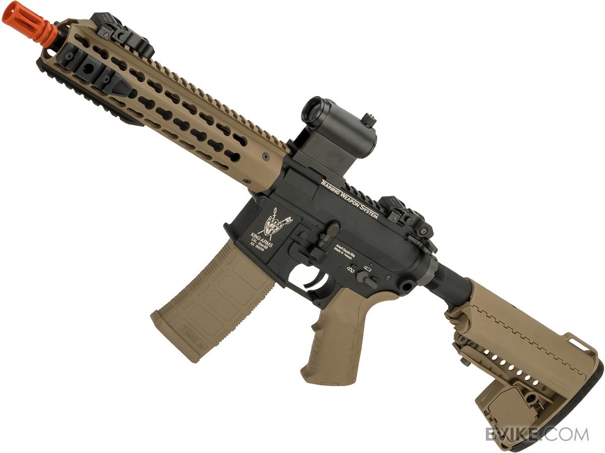 King Arms TWS M4 CQB Airsoft AEG with Keymod Handguard (Color: Dark ...