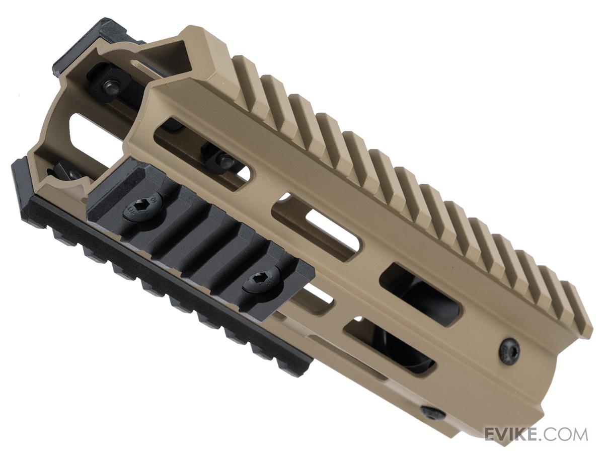 King Arms M-LOK Handguard for M4/M16 Series Airsoft AEGs (Color: Dark ...