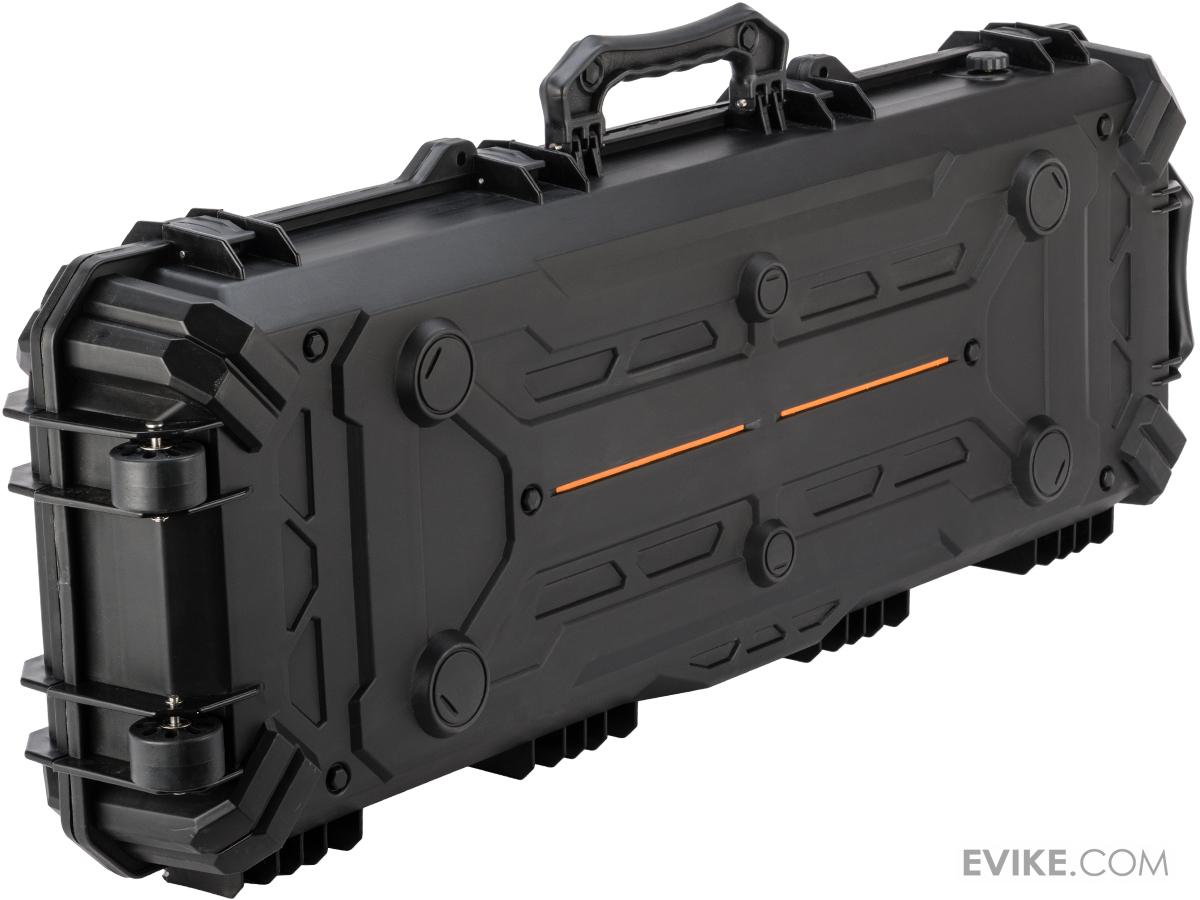WST Lockable Gun Case w/ Roller Wheels & PnP foam (Color: Black ...