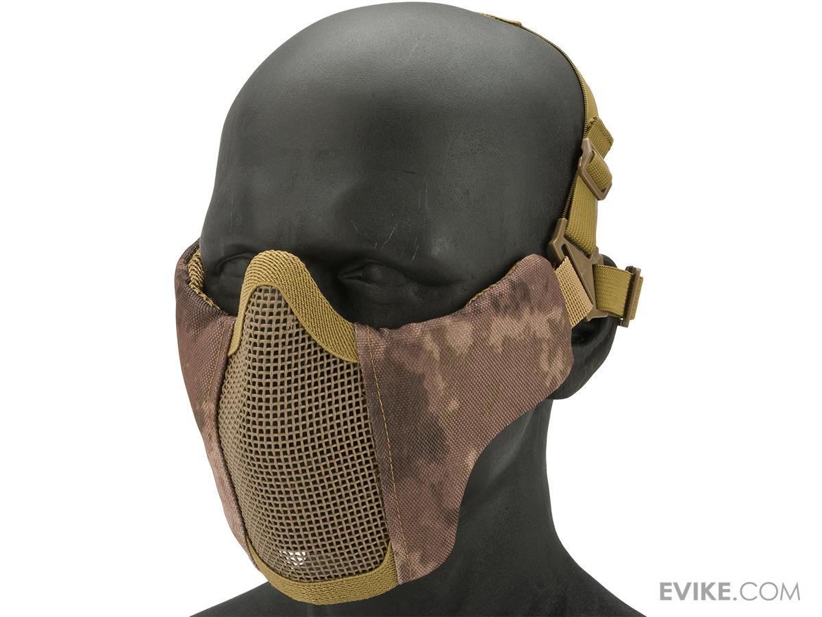 Matrix Low Profile Iron Face Padded Lower Half Face Mask (Color: Arid ...