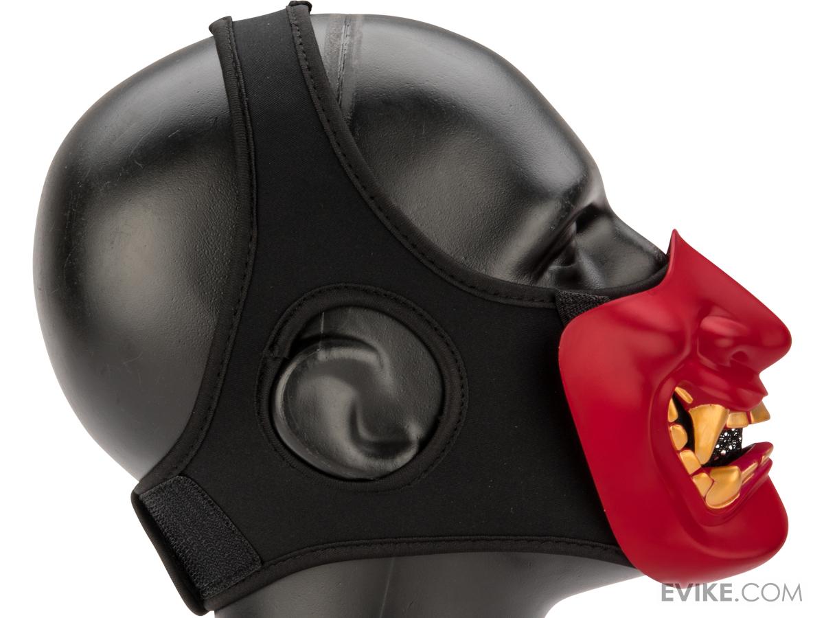 Matrix "Devil" Half Mask (Color: Red), Tactical Gear/Apparel, Head Gear ...