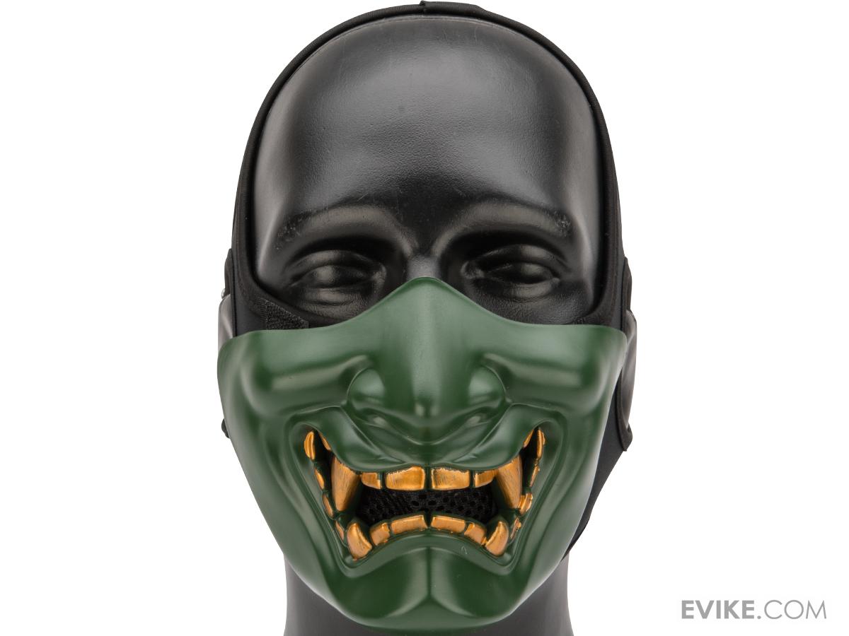 Matrix "Devil" Half Mask (Color: OD Green), Tactical Gear/Apparel, Head ...