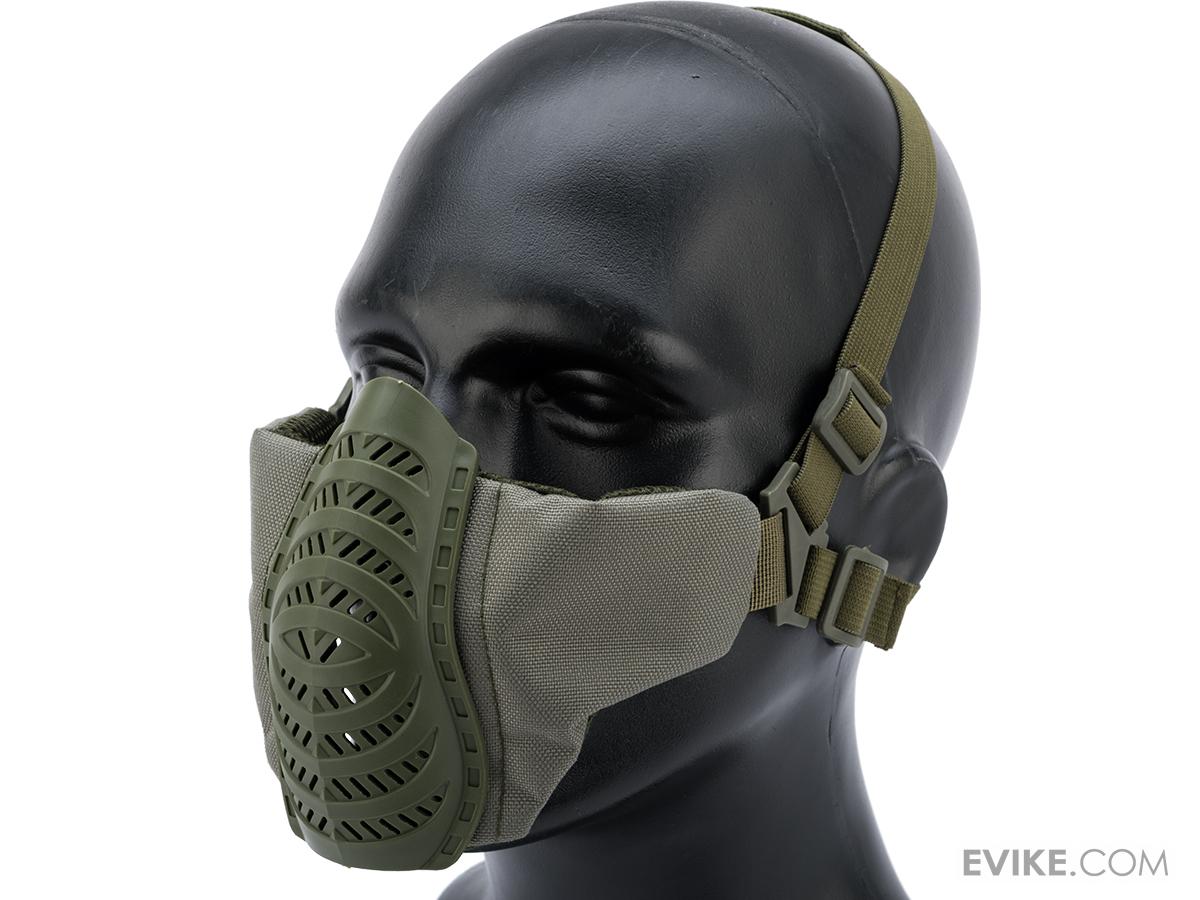 Matrix Low Profile Tactical Padded Lower Half Face Mask (Color: Ranger ...