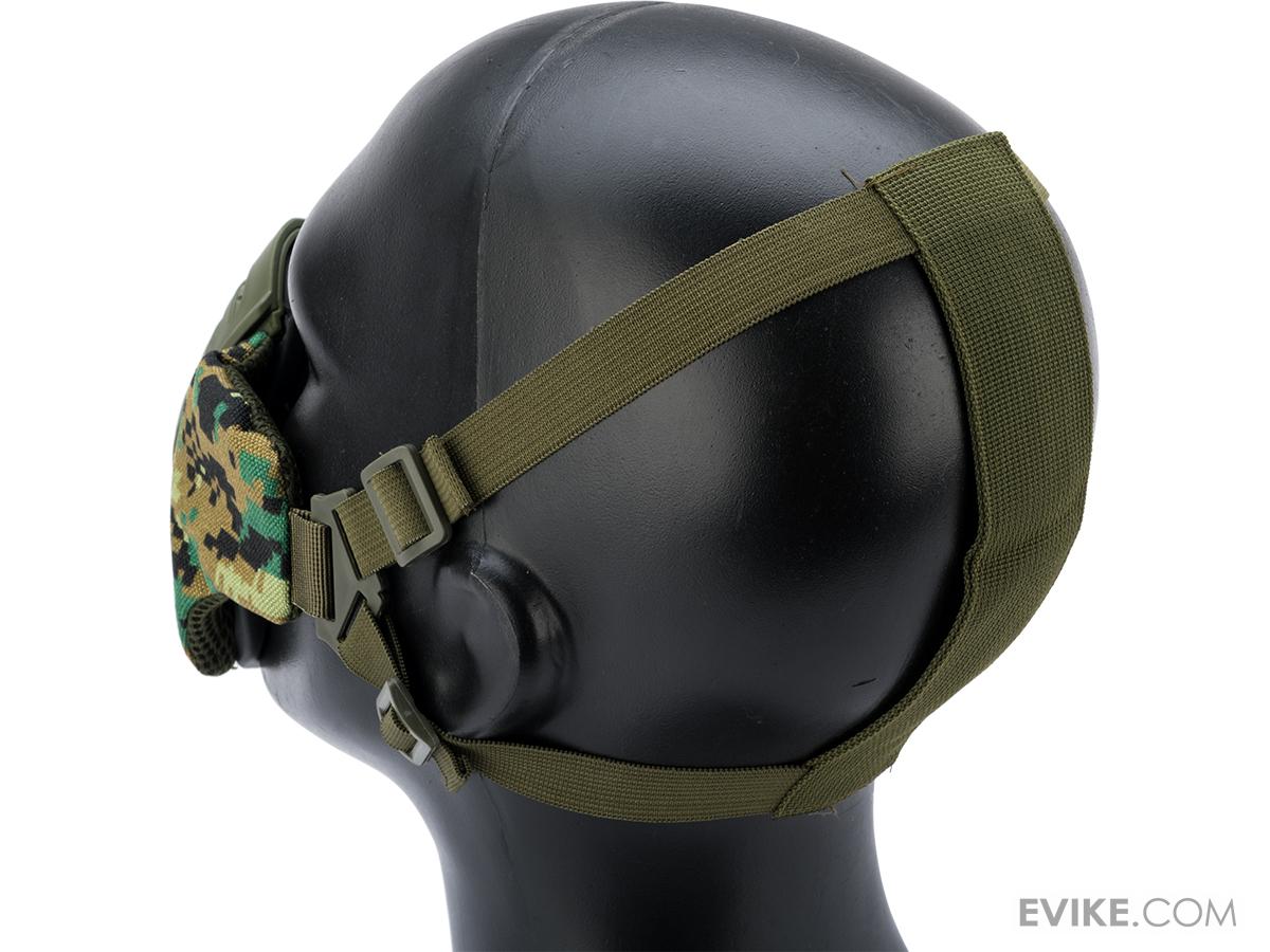 Matrix Low Profile Tactical Padded Lower Half Face Mask (Color: AOR2 ...
