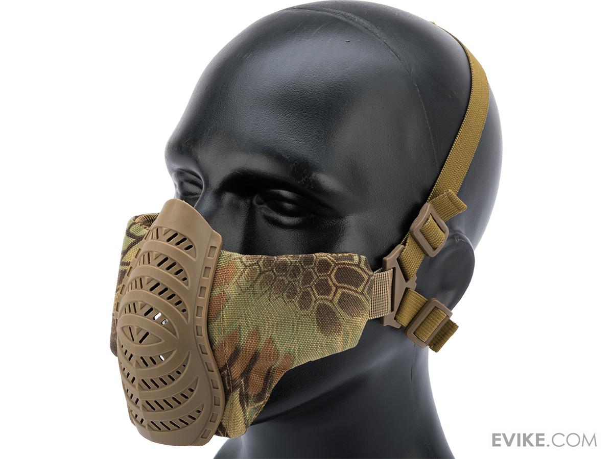 Matrix Low Profile Tactical Padded Lower Half Face Mask (Color ...