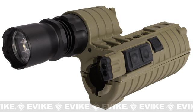 Element M4 e500 Tactical Handguard Illuminator w/ Integrated Dual LED ...