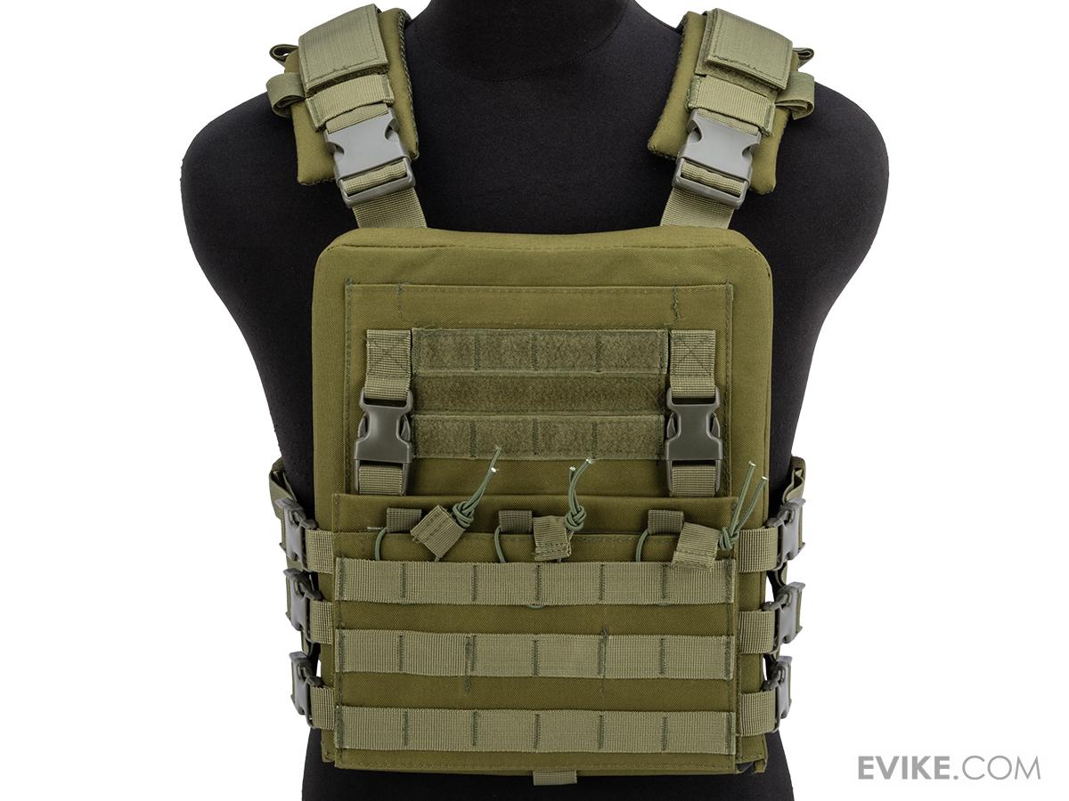 Matrix Adaptive Plate Carrier Vest w/ QD Assault Panel & Pack (Color ...