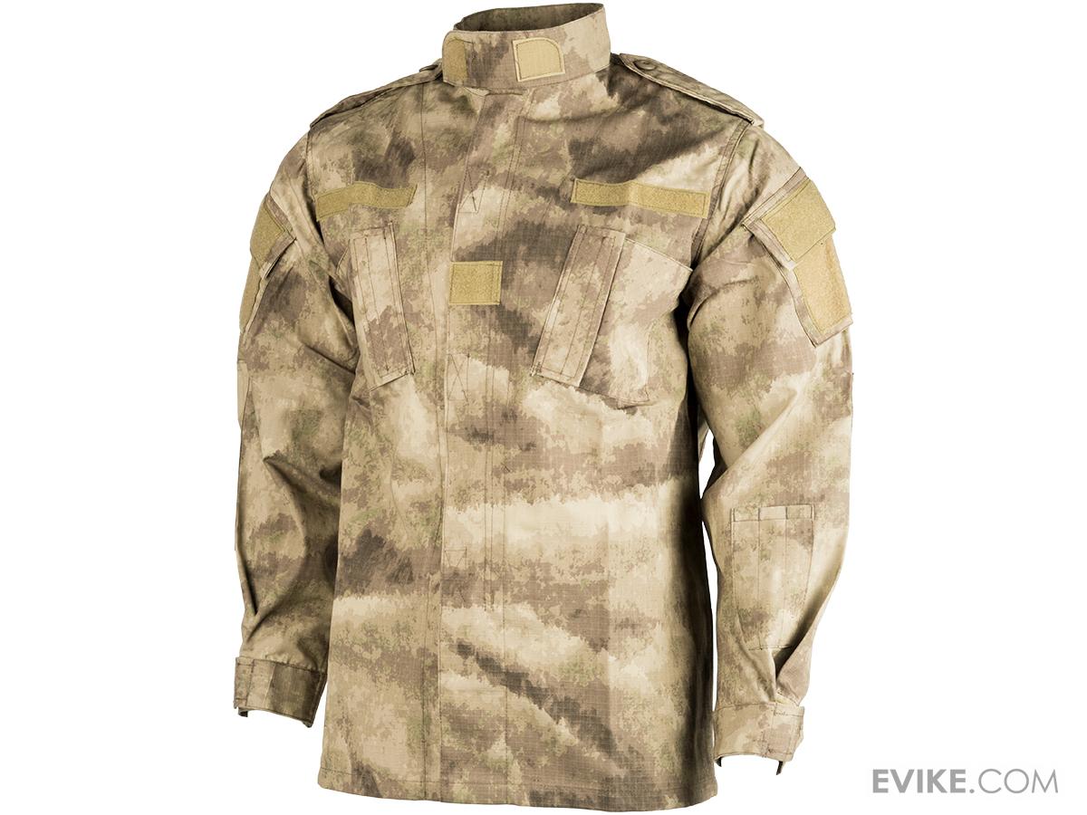 ACU Type Ripstop BDU Jacket (Color: Arid Camo / Medium), Tactical Gear ...