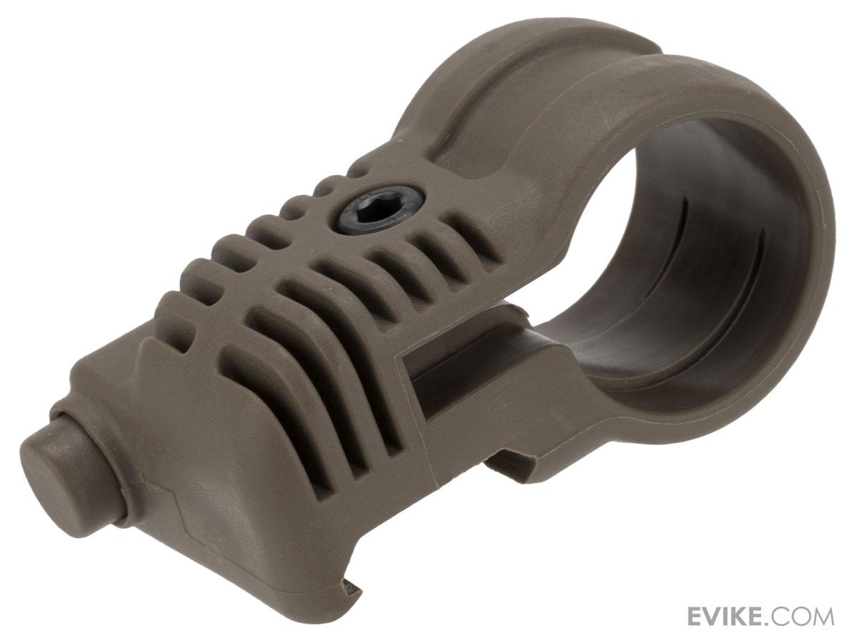 Element Polymer Quick Detach Offset Flashlight Mount (Color: Dark Earth ...
