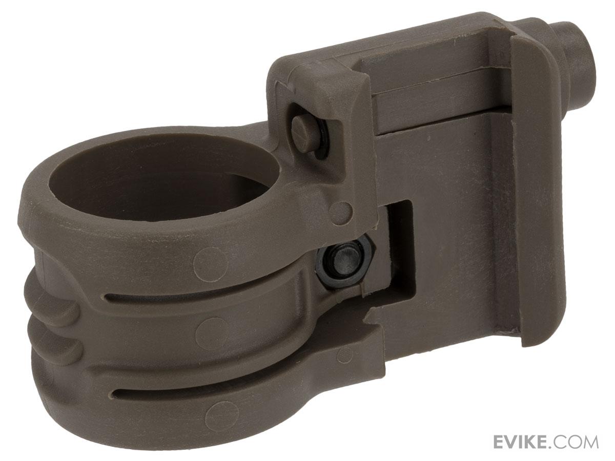 Element Polymer Quick Detach Offset Flashlight Mount (Color: Dark Earth ...