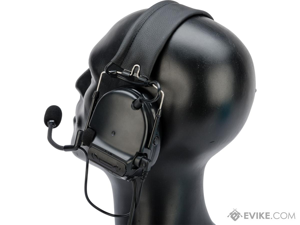 Element Z051 Military Style Noise Canceling Headset (Color: Black ...