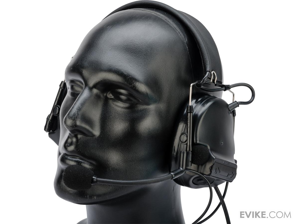 Element Z051 Military Style Noise Canceling Headset (Color: Black ...
