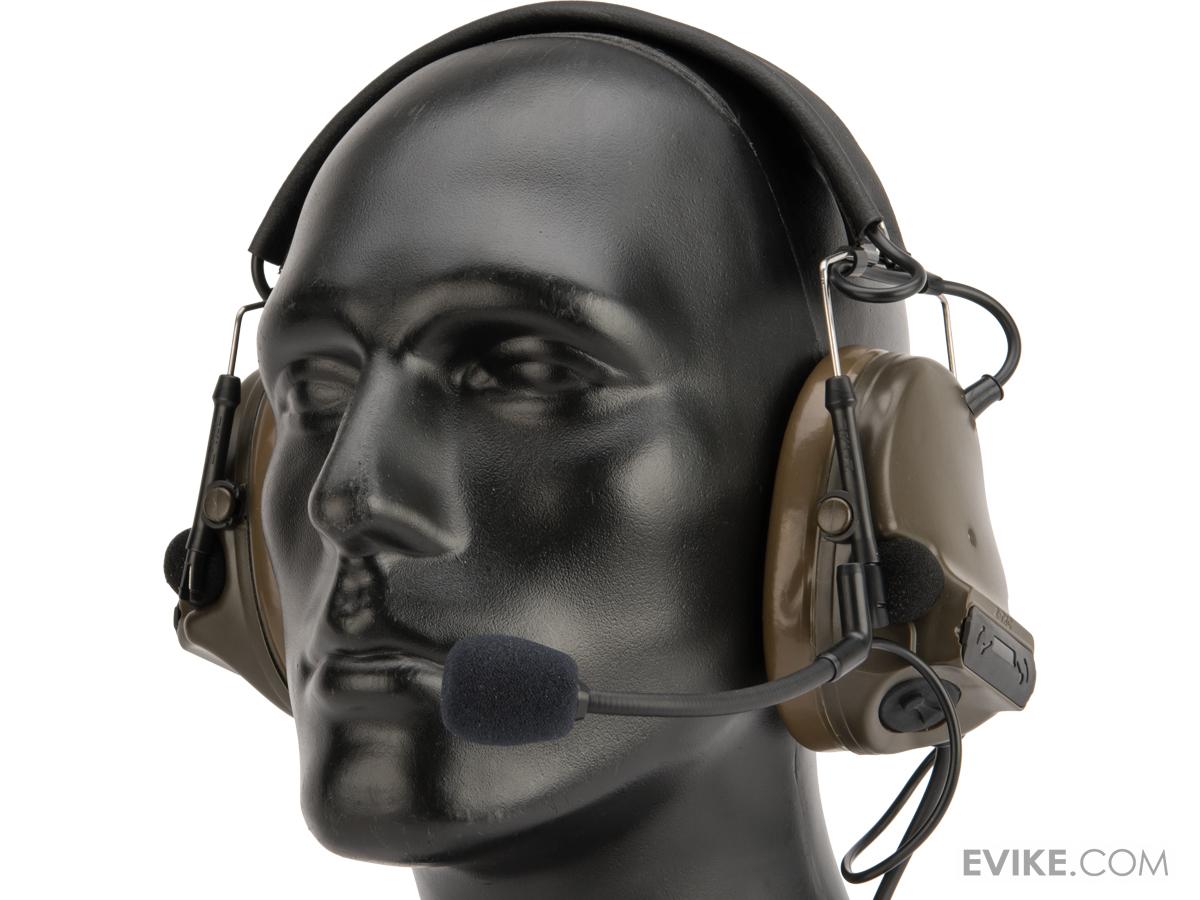 Element Z051 Military Style Noise Canceling Headset (Color: OD Green ...
