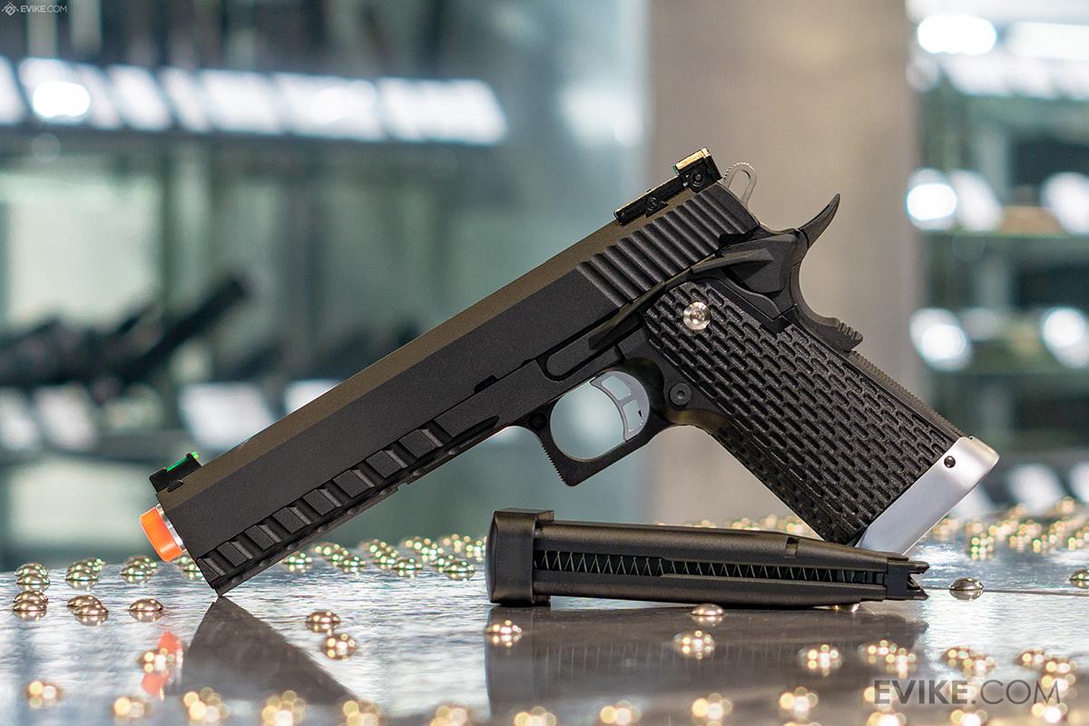 KJW Xcelerator 6" Hi-CAPA Gas Blowback Airsoft Pistol (Model: KJW OEM ...