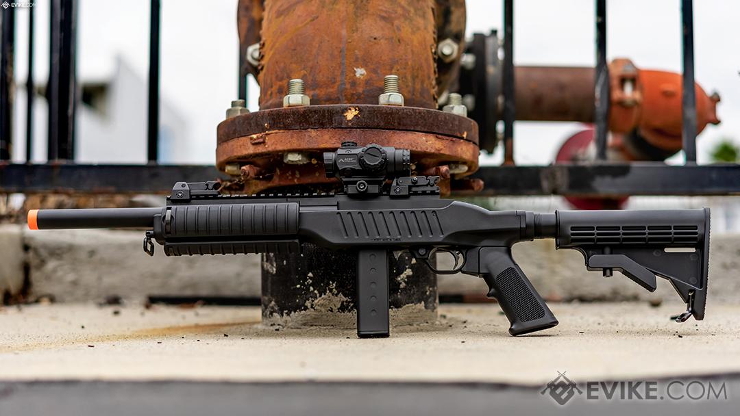 KJW Full Metal KC-02 Airsoft Gas Blowback Tactical Carbine / Sniper ...